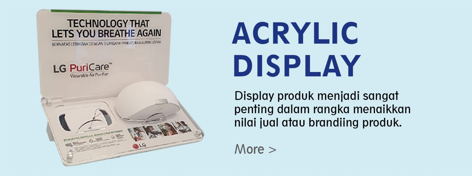 Advindo - Toko Akrilik Display | Custom Acrylic - Advindo